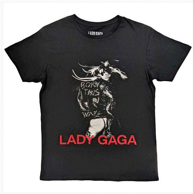 Lady Gaga Unisex T-Shirt - Leather Jacket – Penny Lane Gifts