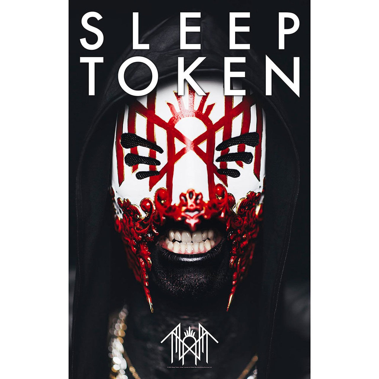 Sleep Token Textile Poster: Vessel Mask – Penny Lane Gifts