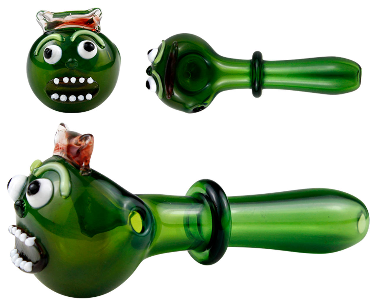 Mean Green Monster Machine 5" Pipe – Penny Lane Gifts